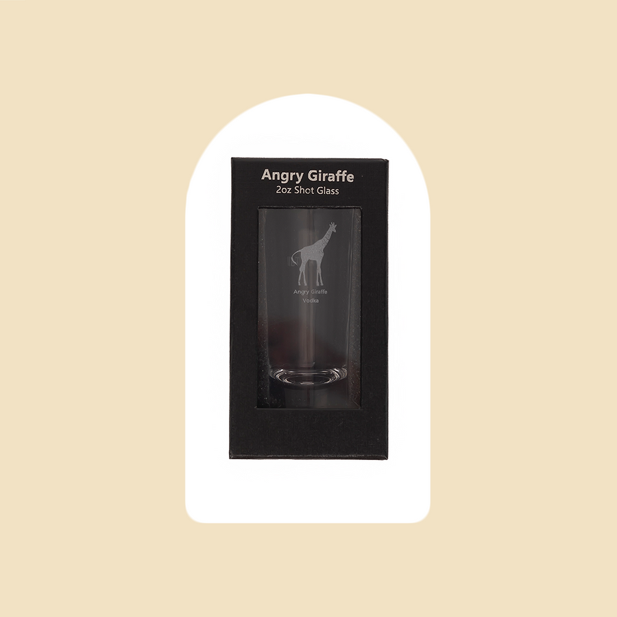 Angry Giraffe Shot Glass – Angry Giraffe Vodka